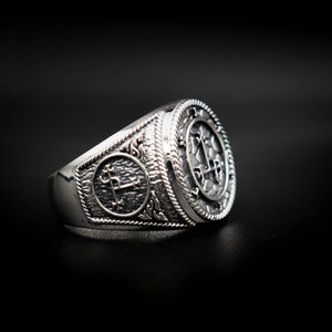 Seal Sigil of Lilith Ring Lilith Demon Ring Seal Sacred - Etsy