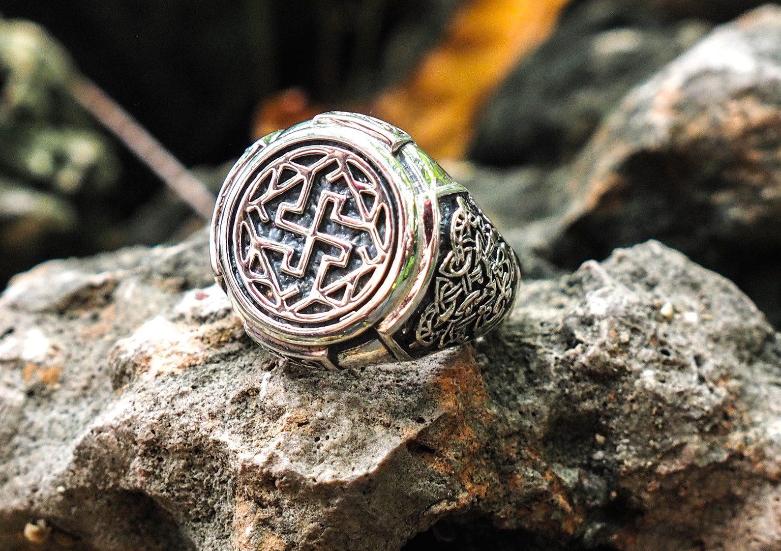 Valkyrie Ring Nordic Viking Ring Scandinavian Norse Viking | Etsy