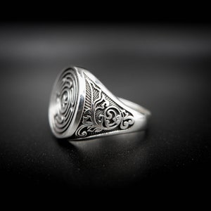 Wheel of Hecate Ring, Hecate's Wheel Ring, Hekate's Magic Ring 925 ...