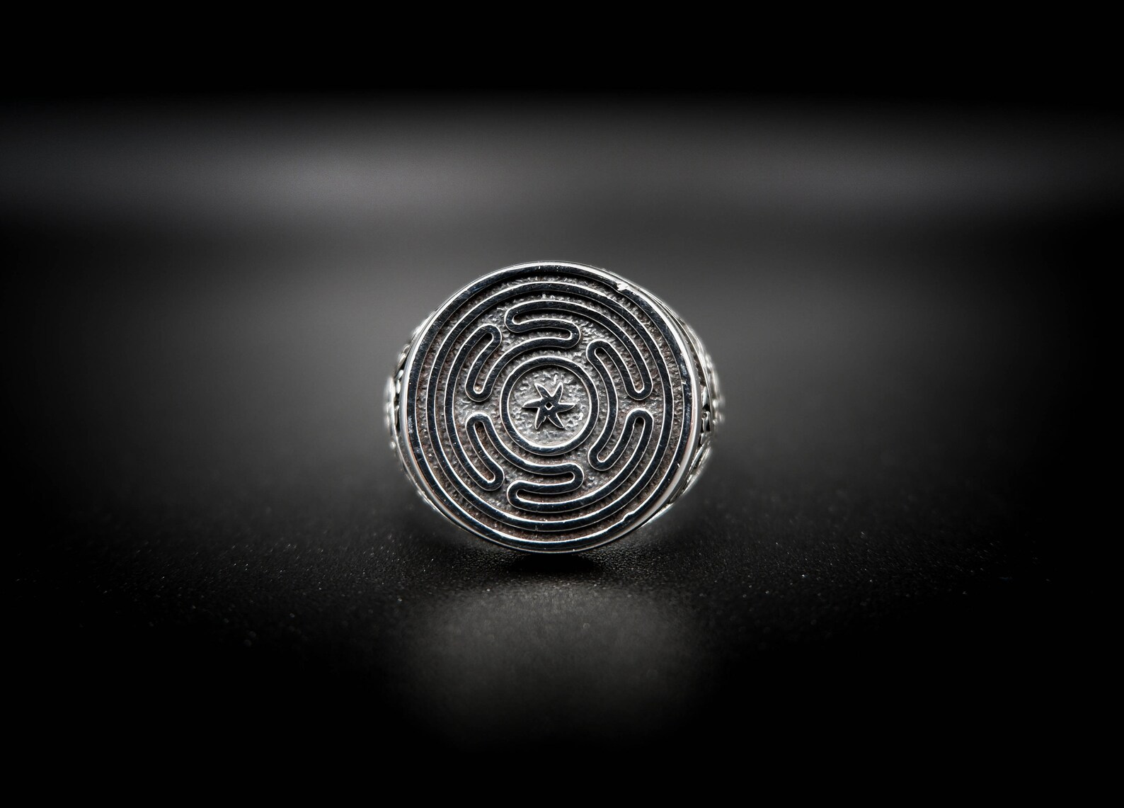 Wheel of Hecate Ring Hecate's Wheel Ring Hekate's | Etsy