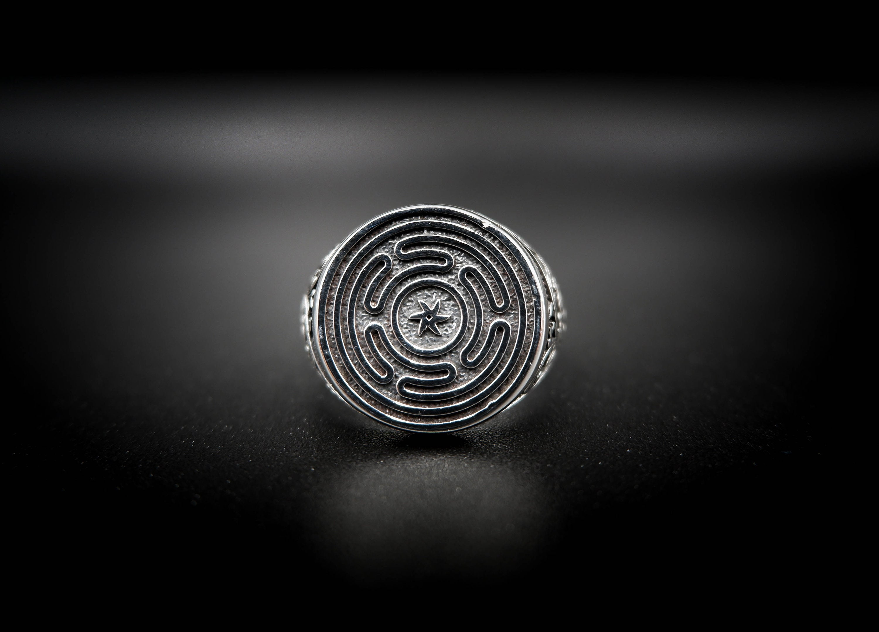 Wheel of Hecate Ring Hecate's Wheel Ring Hekate's | Etsy