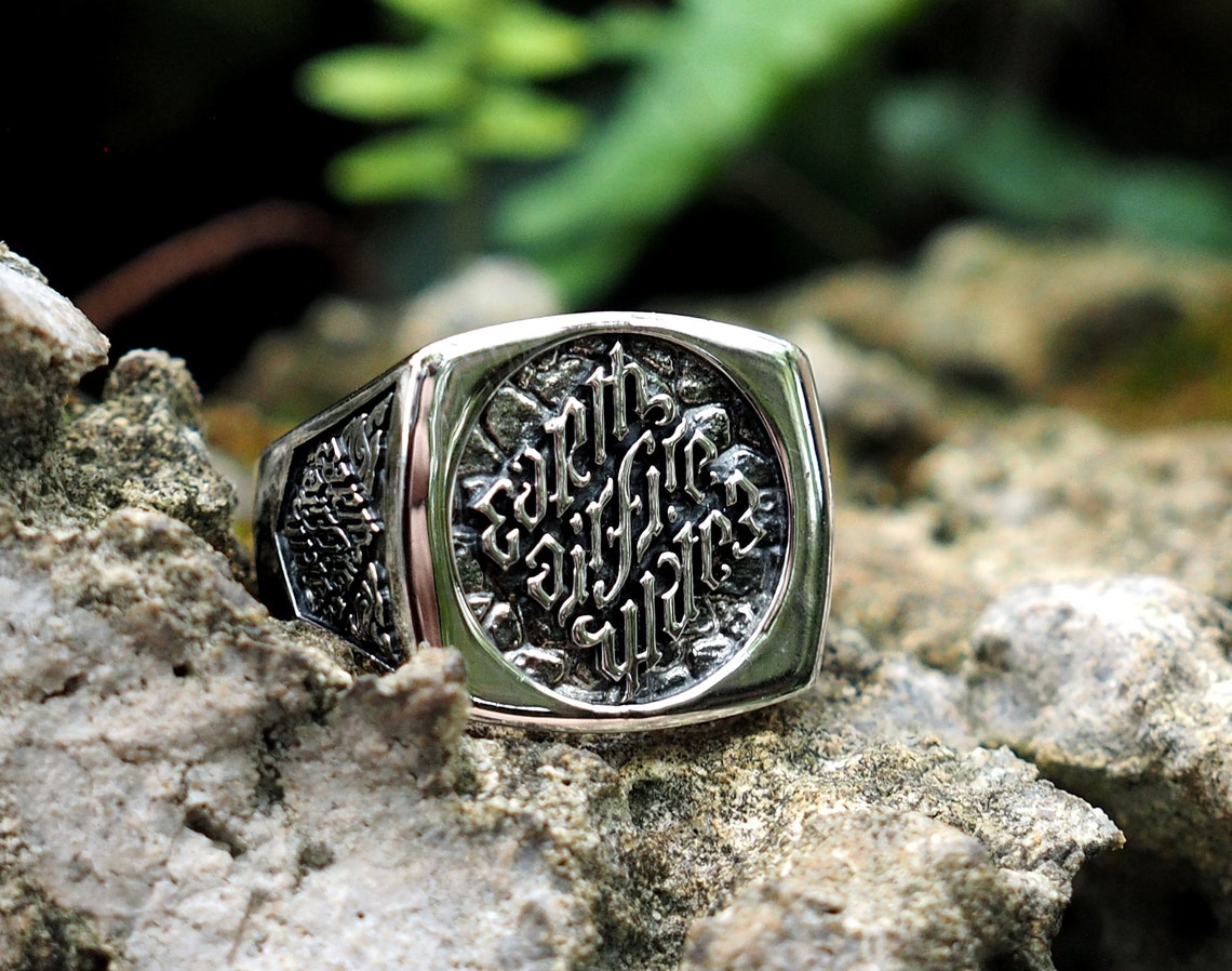 Illuminati Ring Masonic Ring Men's Ring Freemason Ring - Etsy