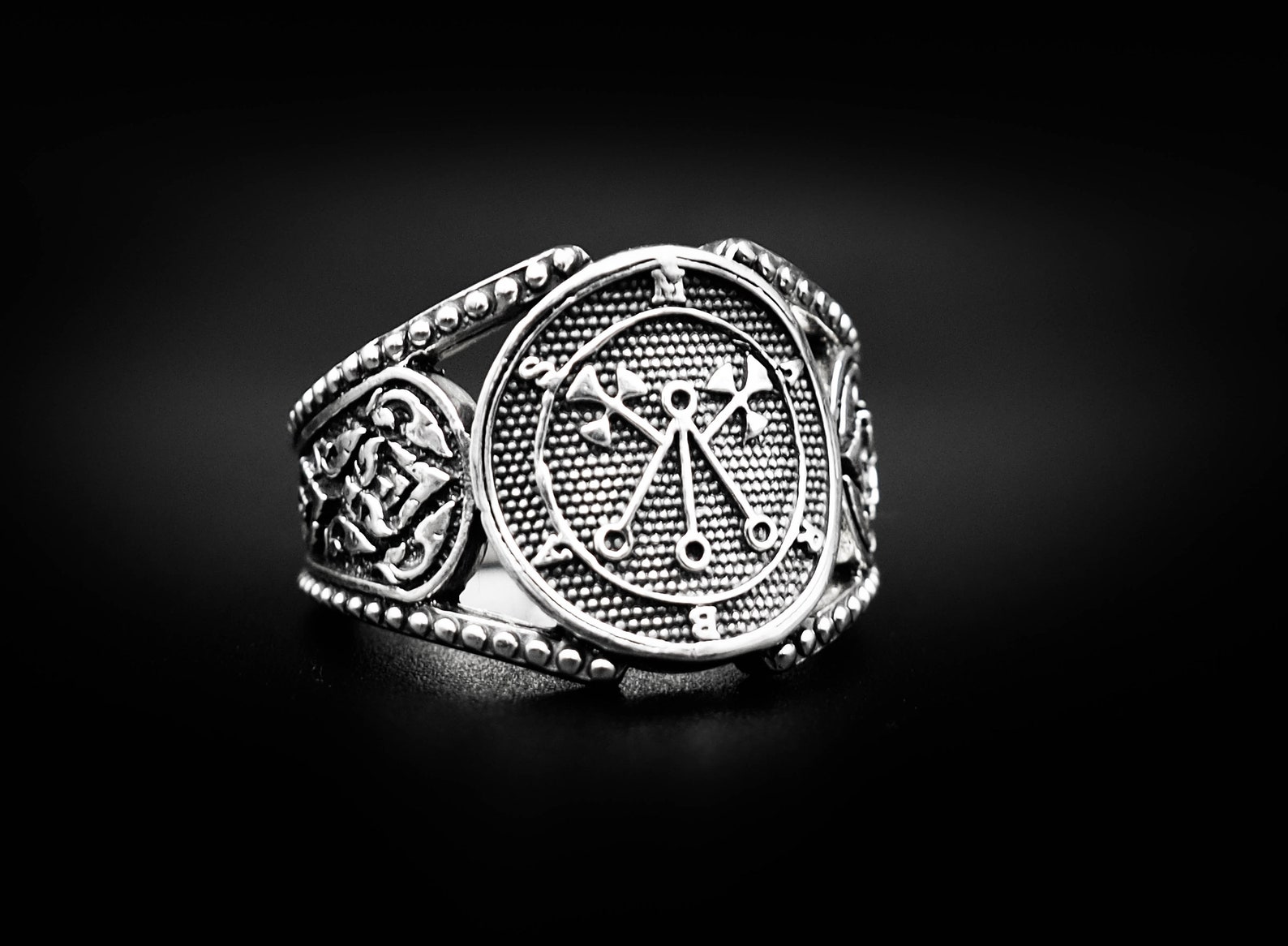 Sigil of Marbas Ring Sigil of Marbas Satan Seal Lucifer Sigil | Etsy