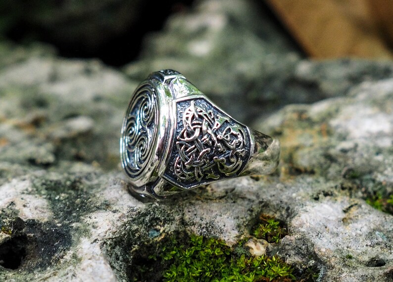 Valkyrie Ring Nordic Viking Ring Scandinavian Norse Viking | Etsy