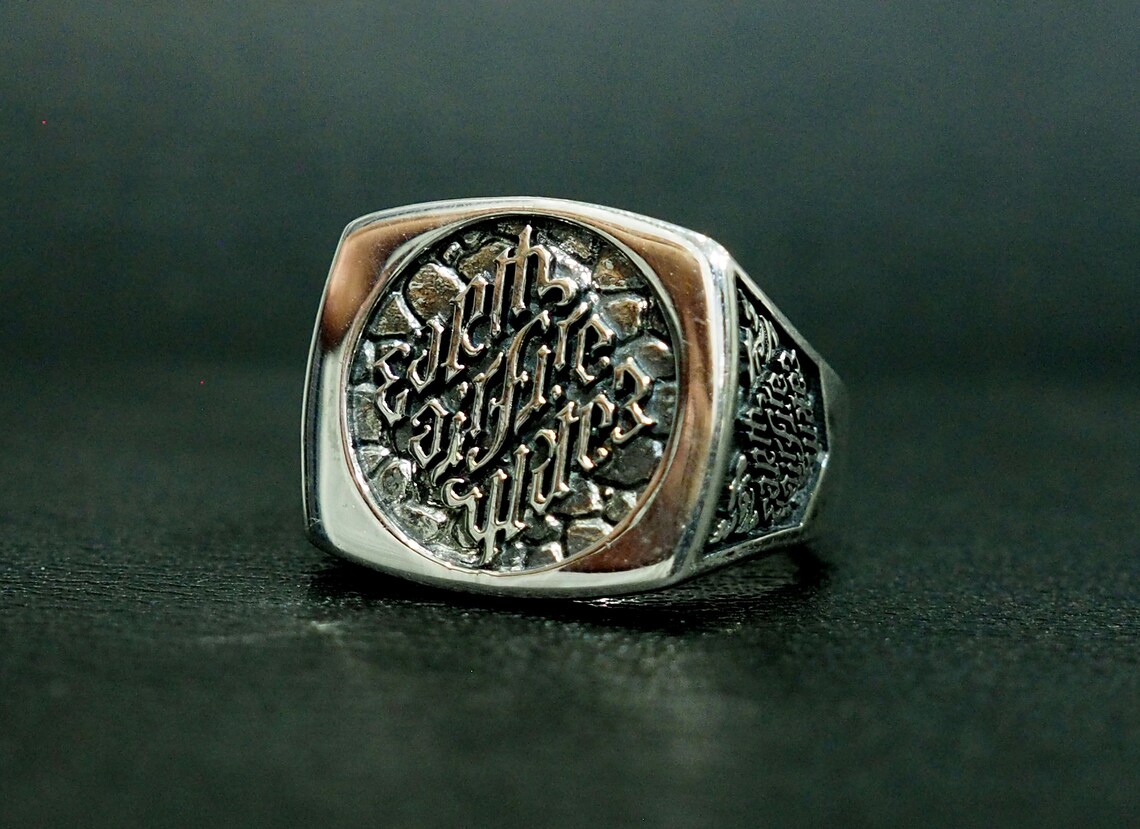 Illuminati Ring Masonic Ring Men's Ring Freemason Ring - Etsy