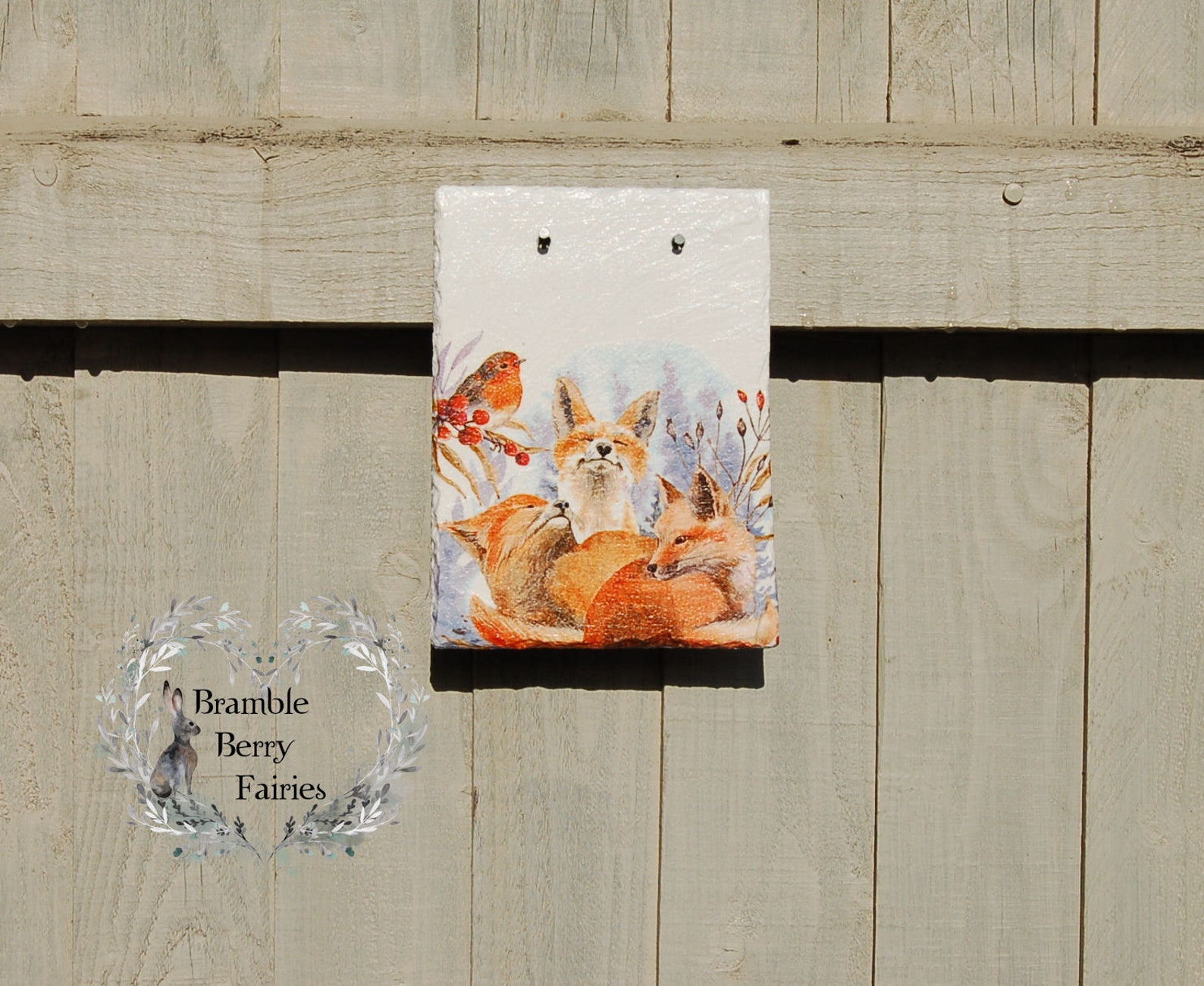 Decoupaged Fox Foxes Light up Glass Mason Jar Handmade - Etsy UK