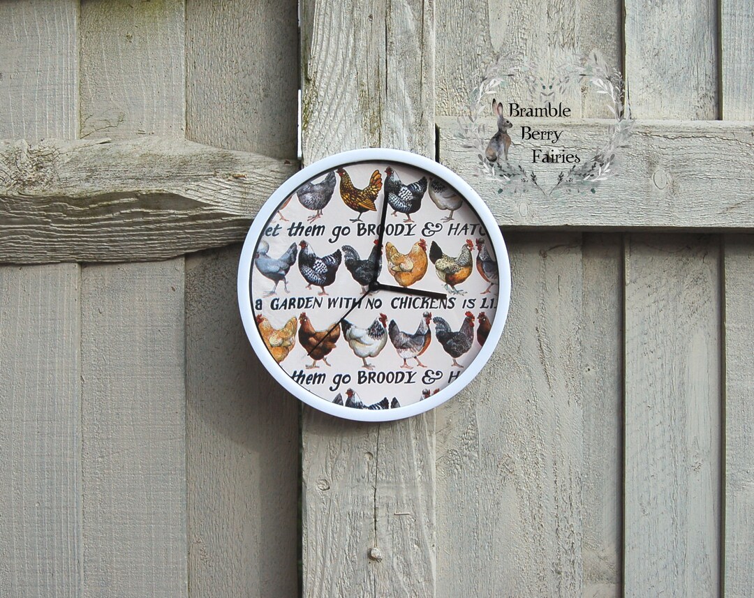 Emma Bridgewater Hens Chickens Black Toast Decoupaged Clock - Etsy