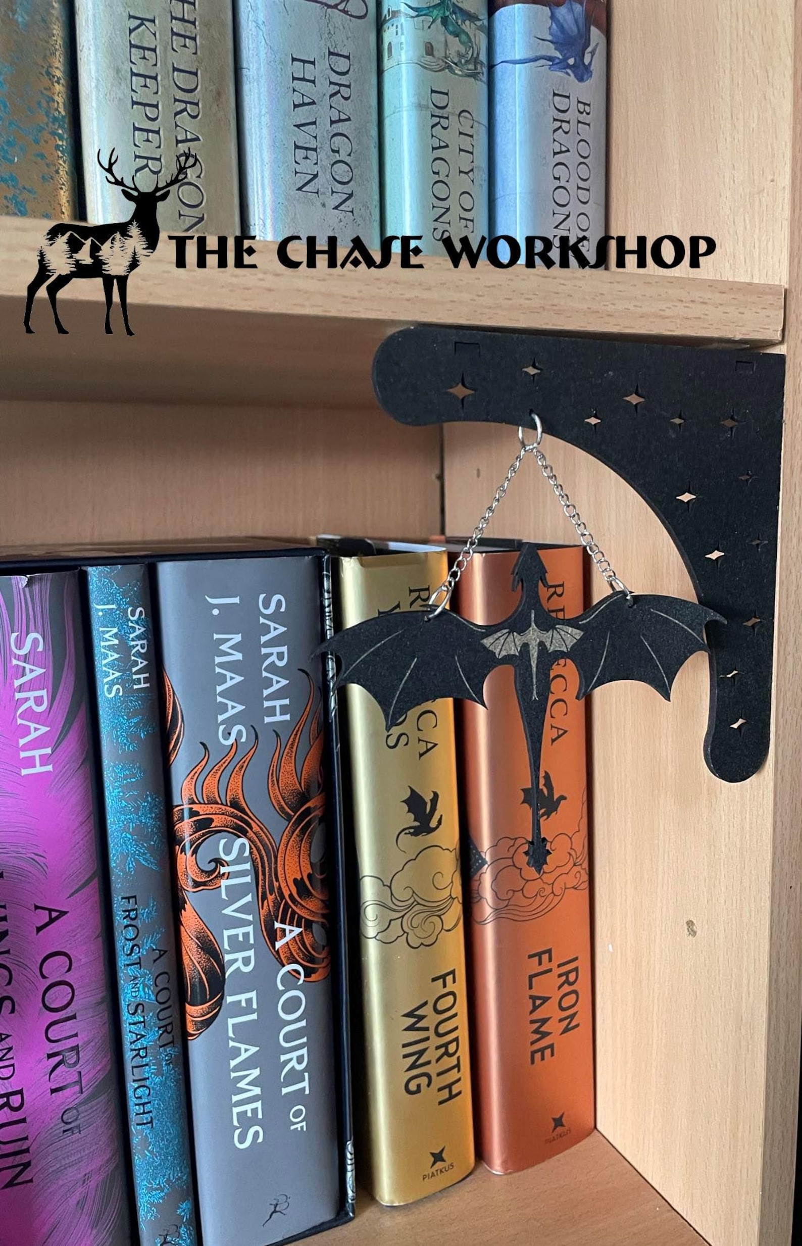 Fantasy Book Shelf Corner Decoration Dragon Baby Dragon - Spice up Your ...