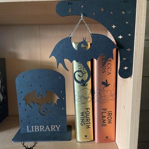 Fantasy Book Shelf Corner Decoration Dragon Baby Dragon - Spice up Your ...
