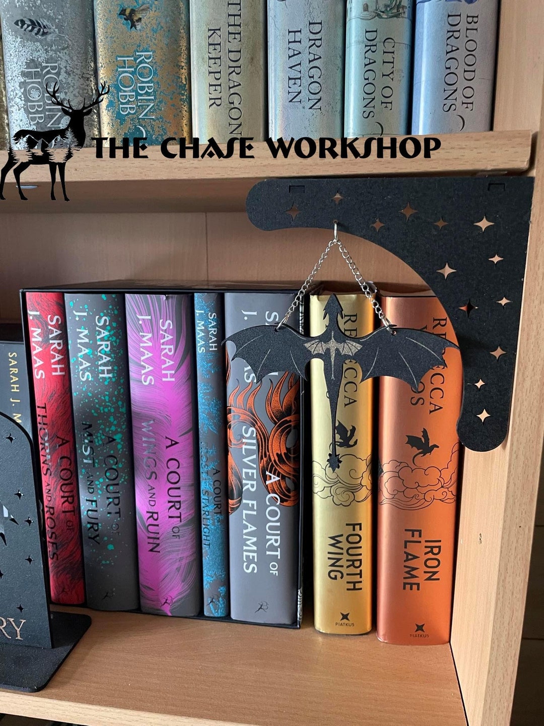 Fantasy Book Shelf Corner Decoration Dragon Baby Dragon - Spice up Your ...