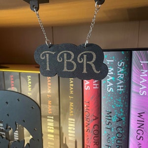 TBR to Be Read Sign Book Shelf Decoration Sort Your Books Into ...