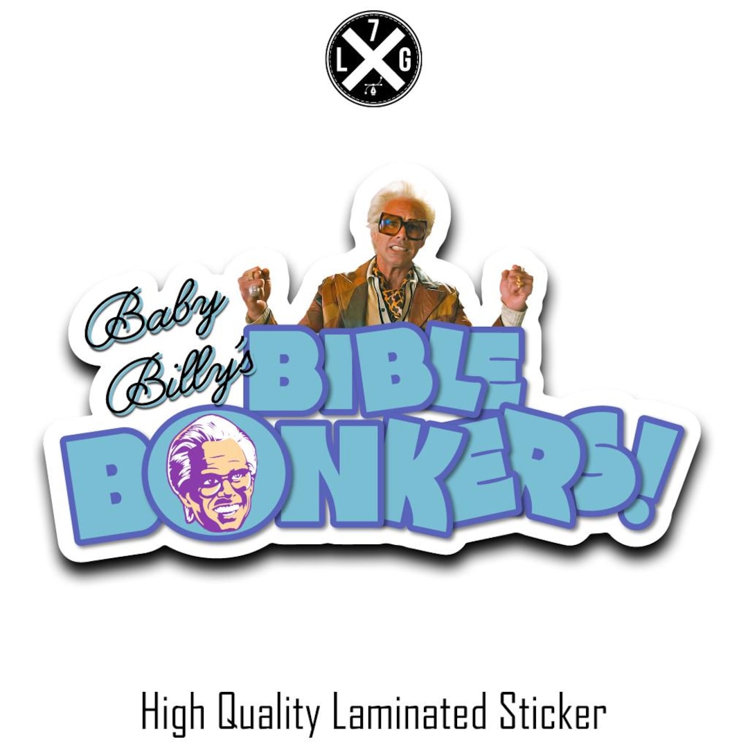 Baby Billy Freeman Stickers, Funny Stickers, Baby Billy Sticker Bible ...