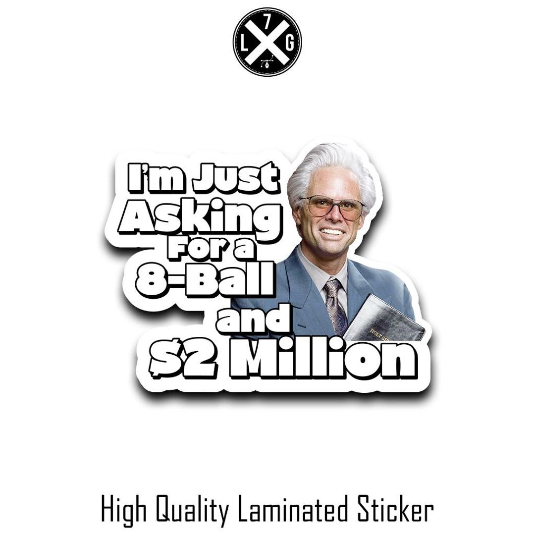 Baby Billy Freeman Sticker, Baby Billy Stickers 8 Ball, Baby Billy ...