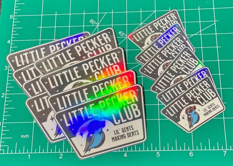 Funny Retro Bird Sticker | Journal Sticker | Water Resistant Vinyl ...