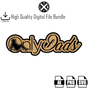 Only Dads Hat Patch, Only Dadbods , Only Dads SVG, Only Dads PNG, Only ...