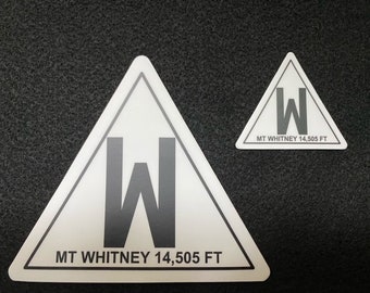 Mt Whitney Sticker - Etsy