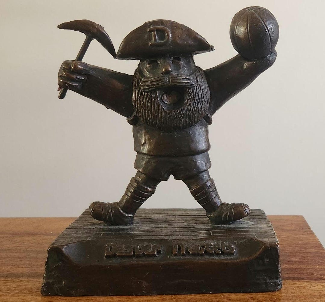 Original Denver Nuggets Maxie Miner Mascot Statue - Etsy