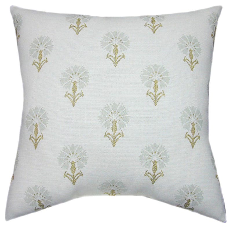 Sunbrella® Mira Sea Salt Indoor/outdoor Geometric Pillow, 14x14 ...