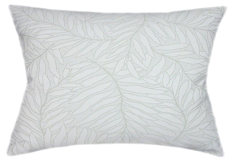 Sunbrella® Lively Sage Floral Pillow: Indoor Outdoor Decor - Etsy