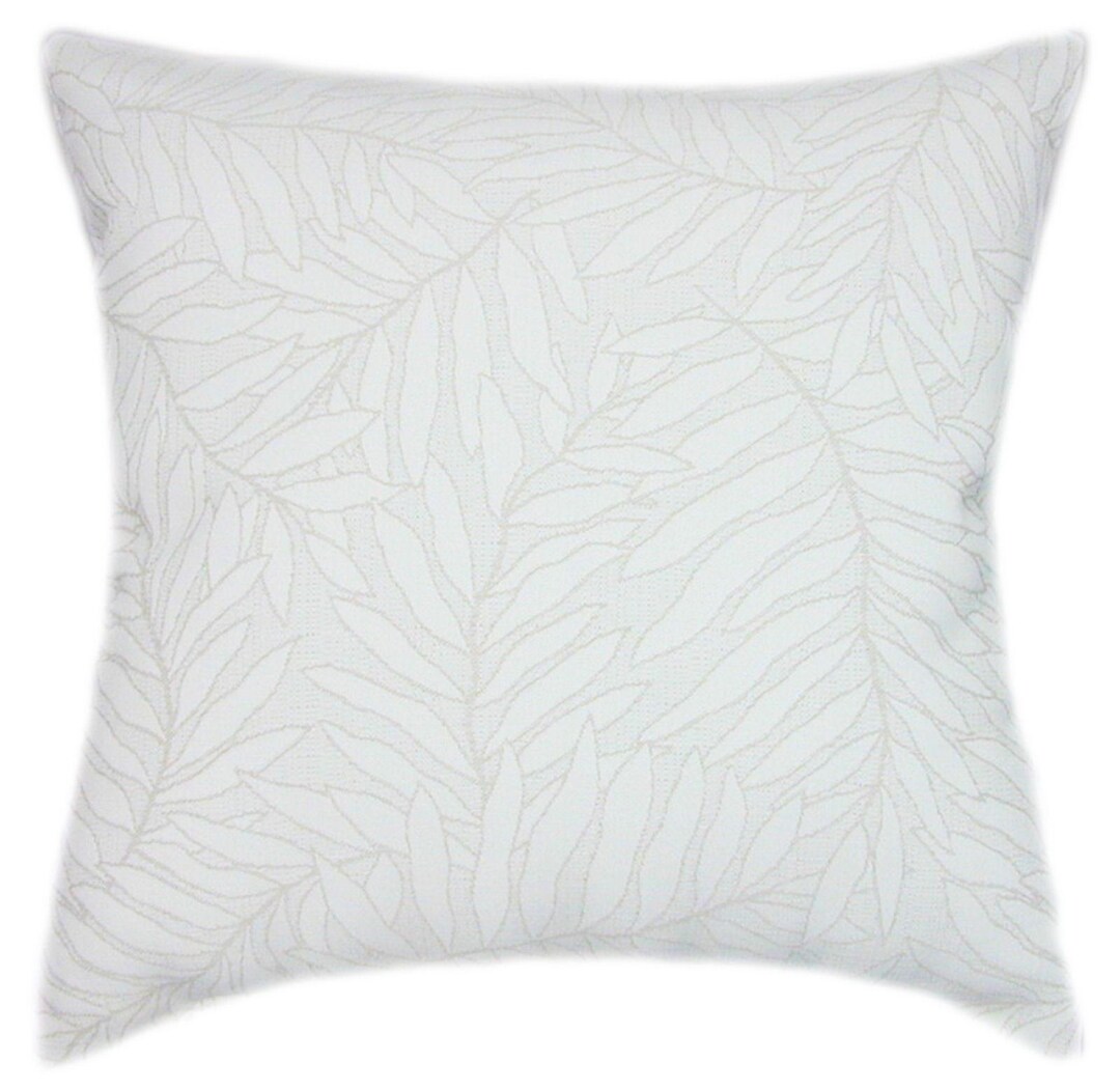 Sunbrella® Lively Parchment Floral Pillow: Indoor Outdoor Decor - Etsy