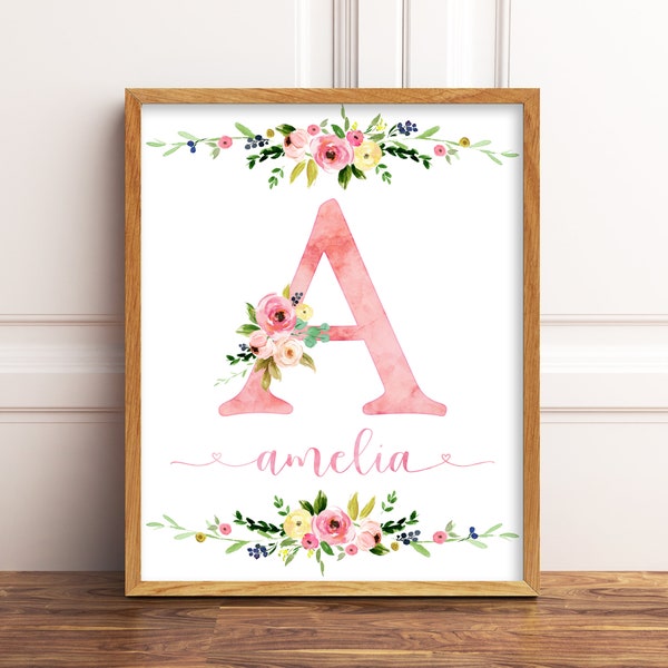 Baby Name Art - Etsy