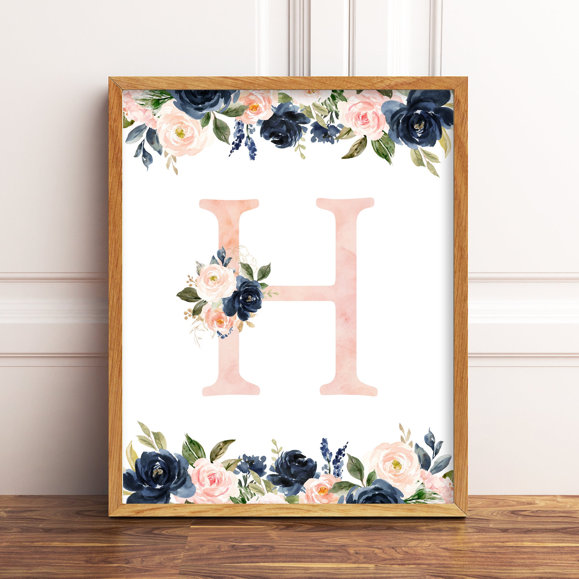 Custom Nursery Monogram Print DIGITAL FILE. Baby Name Gift. | Etsy