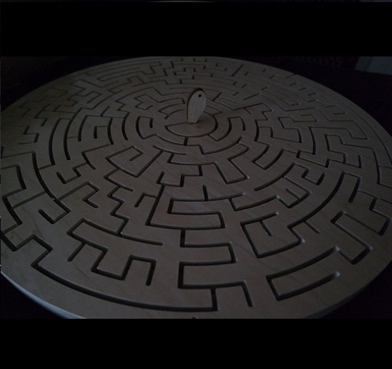 Round Circle Key Maze for Escape Rooms Key Maze Escape - Etsy