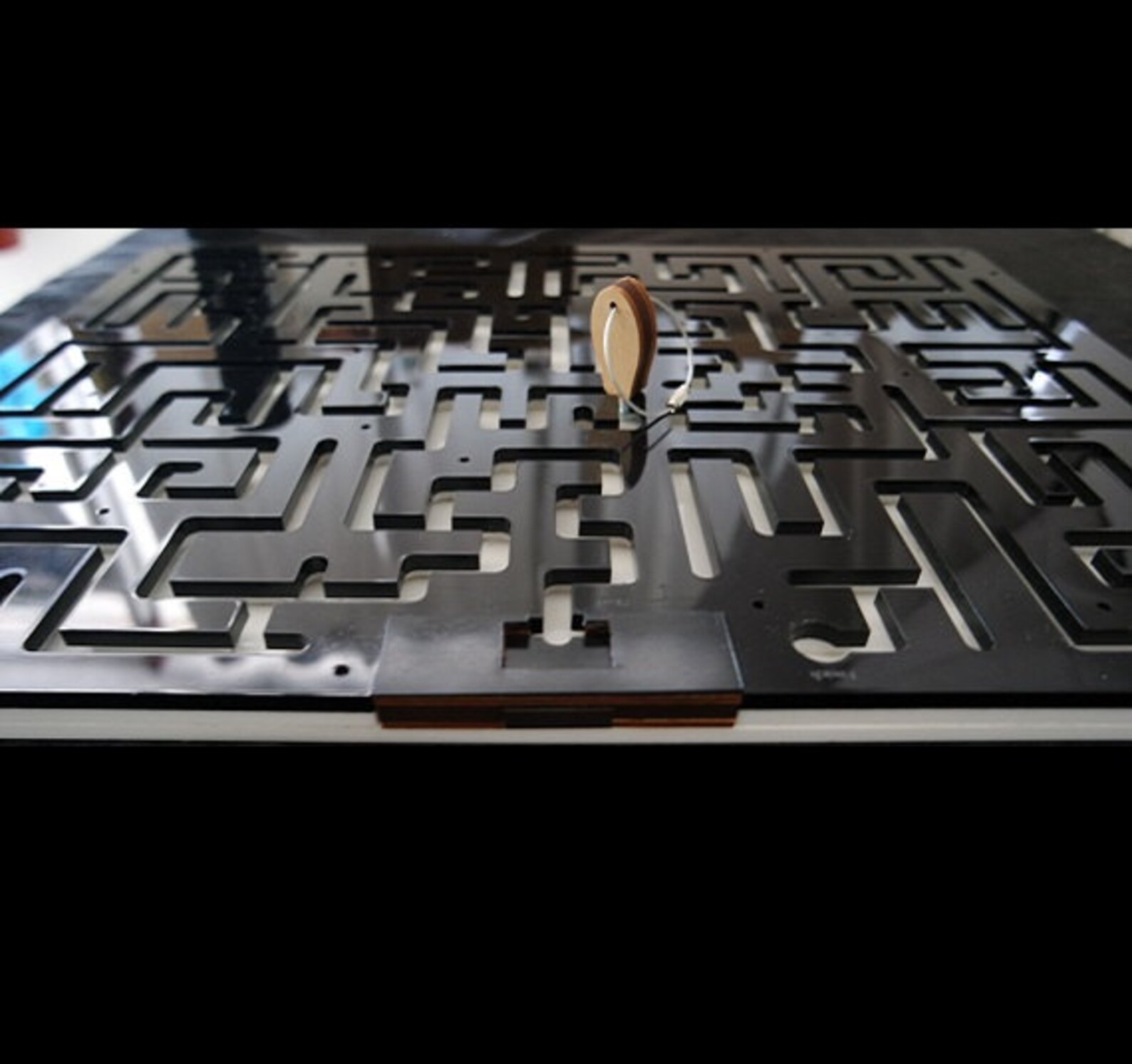 Key Maze Puzzle BLACK & White for Escape Rooms Acrylic Model - Etsy