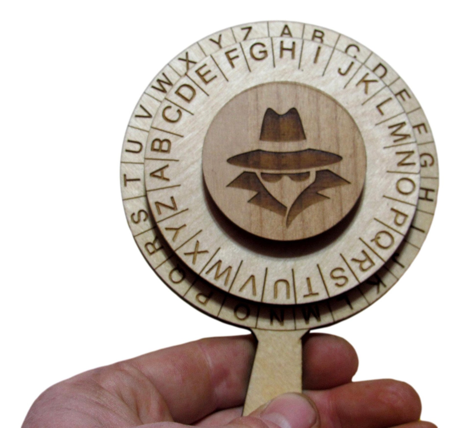 The Detective's Spy Glass Decoder Wheel Cipher Disk for All Ages Escape ...