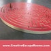 RED Round Key Maze for Escape Rooms - Etsy