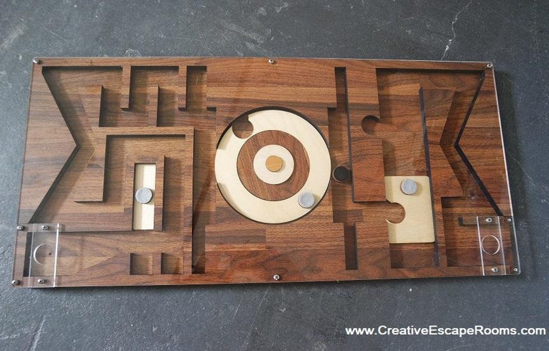 Magnet Maze XL - Escape Room Prop - Escape Room Puzzle - Escape Room ...