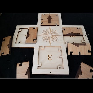 Escape Room Puzzle to Use With Directional Locks - Etsy