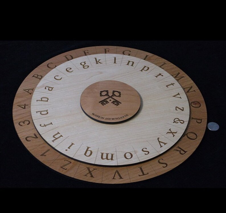 Jumbo Alberti Cipher Wheel - Escape Room Puzzle - Escape Room Prop ...