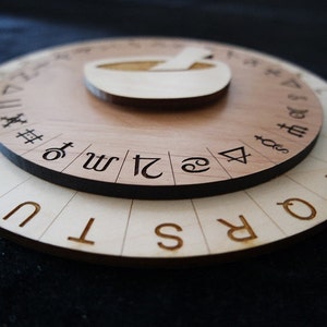 The Alchemy Cipher - Escape Room Puzzle and Prop - Cypher Wheel - Etsy