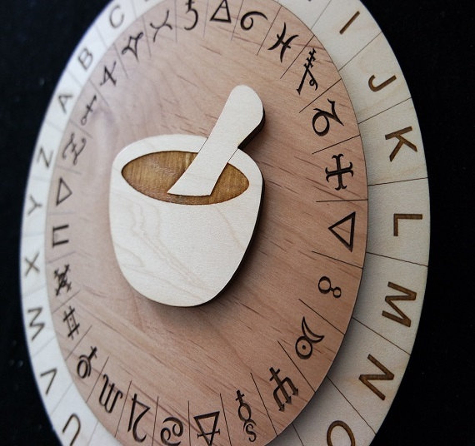 The Alchemy Cipher - Escape Room Puzzle and Prop - Cypher Wheel - Etsy