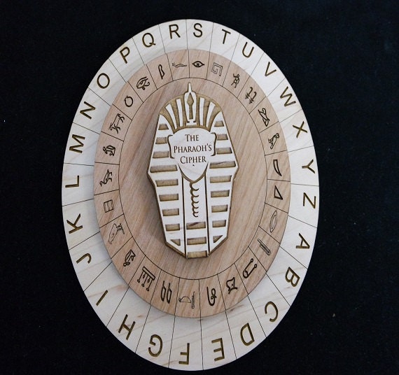 The Pharoah's Cipher Escape Room Puzzle and Escape Room Prop Egyptian Themed Escape Room Puzzle ...