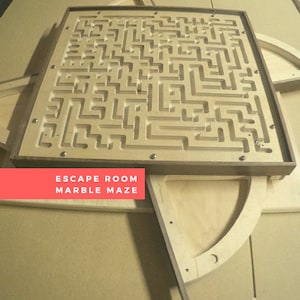 Four Point Marble Maze Escape Room Prop - Etsy