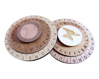 Pigpen Cipher Wheel - Etsy