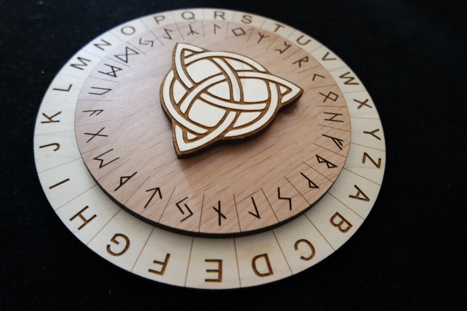 The Runes Cipher - Escape Room Puzzle and Prop - Cypher Wheel - Etsy