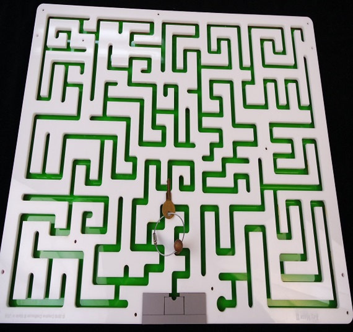 Acrylic Key Maze - Escape Room Maze - Escape Room Puzzle - Escape Room ...