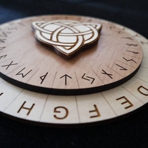 The Runes Cipher - Escape Room Puzzle and Prop - Cypher Wheel - Etsy