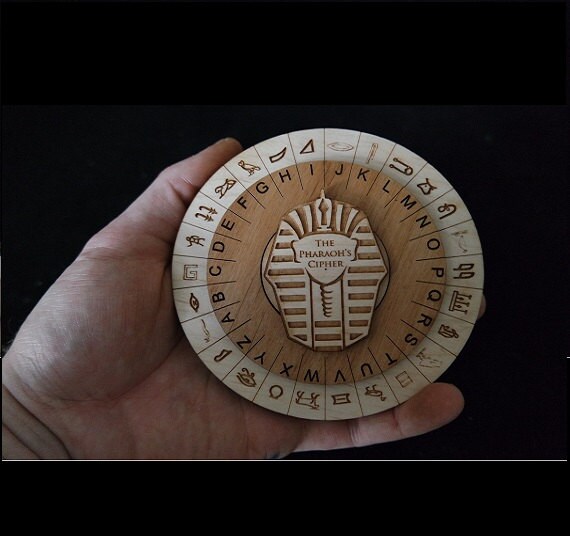 Pharaoh's Cipher Wheel Egyptian Themed Escape Room Prop - Etsy