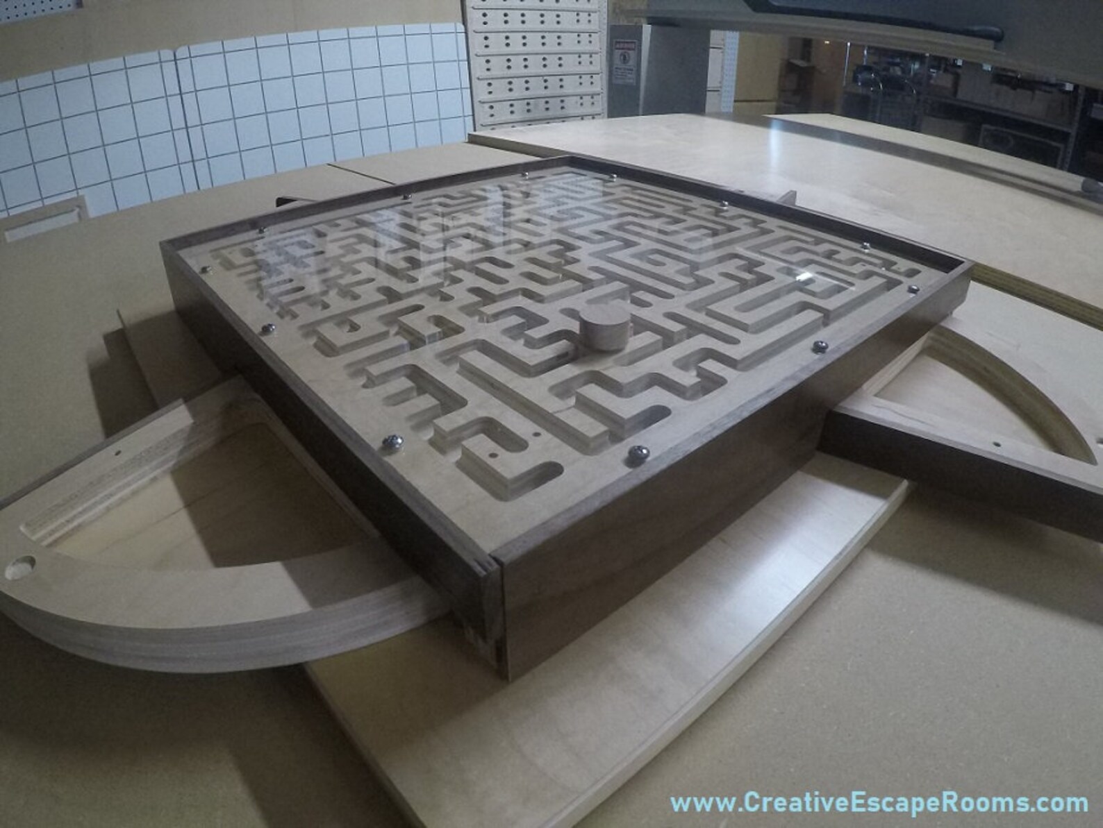 Four Point Marble Maze Escape Room Prop - Etsy