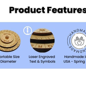 Kids Spy Decoder Wheel: Secret Cipher Disk for Escape Rooms - Etsy