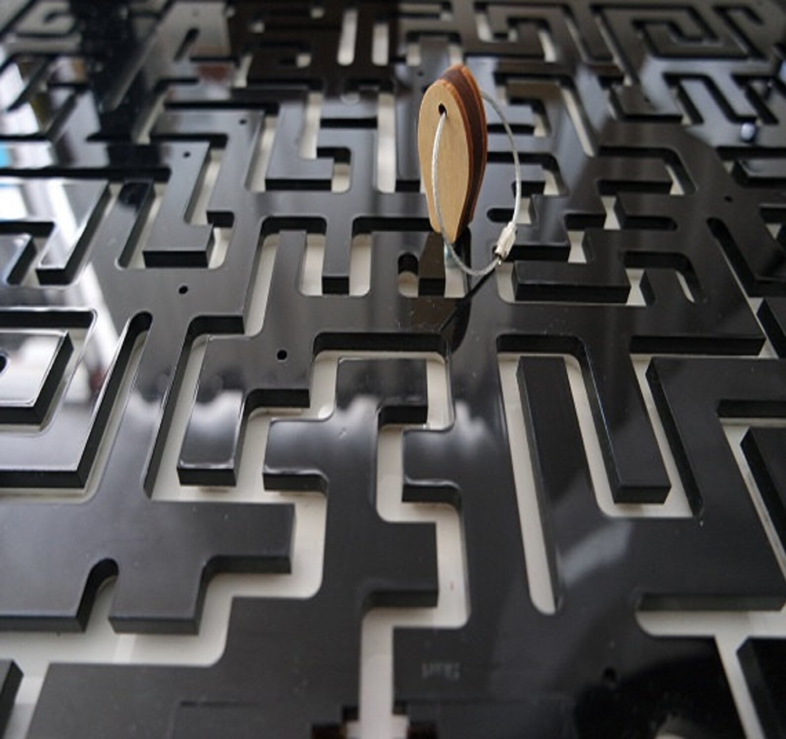 Key Maze Puzzle BLACK & White for Escape Rooms Acrylic Model - Etsy