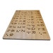 Braille Alphabet and Number Panel - Montessori Learning Toy - Etsy