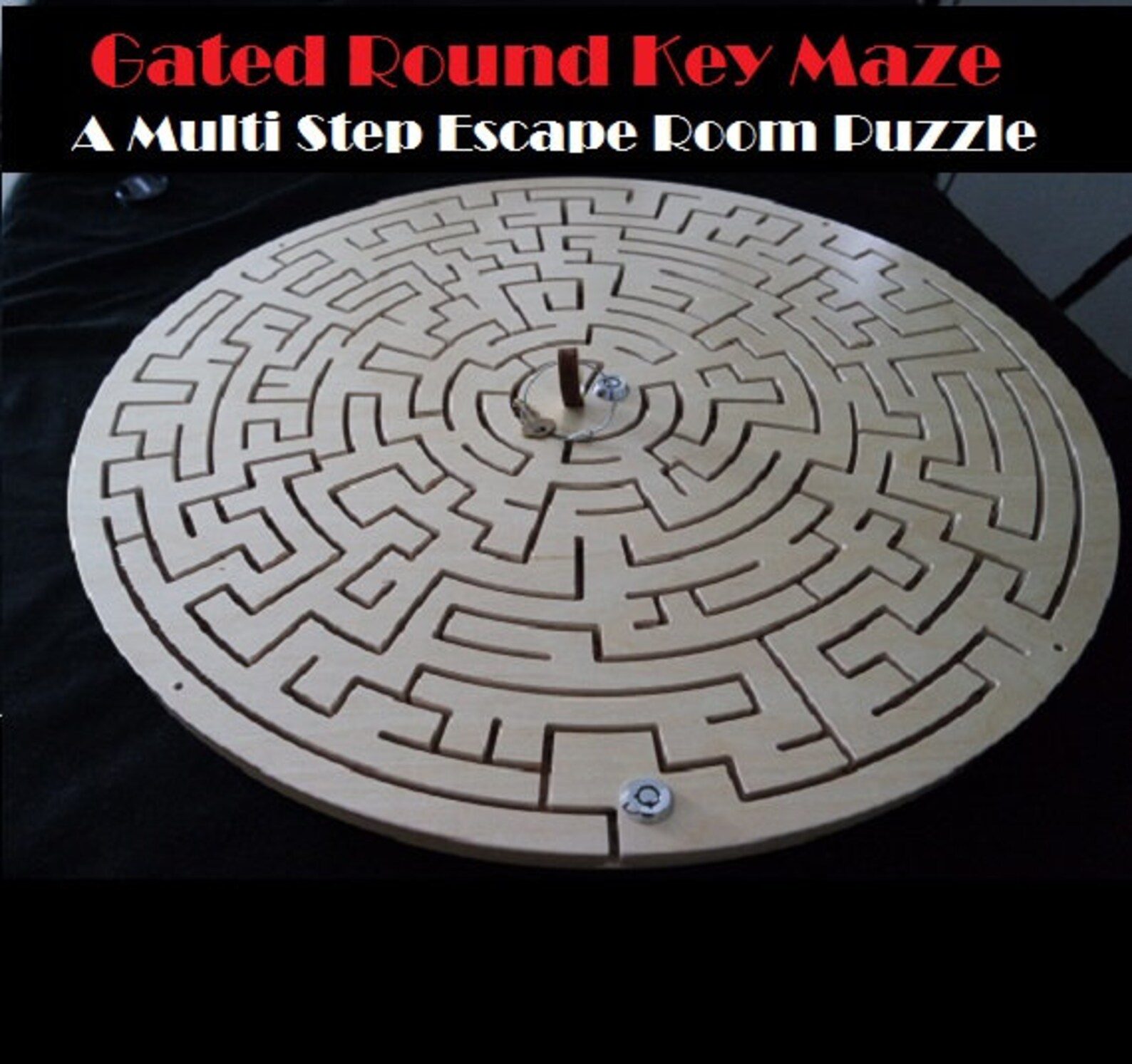 Gated Escape Room Key Maze A Multi Step Prop - Etsy