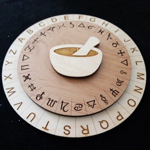 The Alchemy Cipher - Escape Room Puzzle and Prop - Cypher Wheel - Etsy