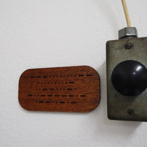 Morse Code Panel - Escape Room Puzzle - Escape Room Prop - Escape Room ...