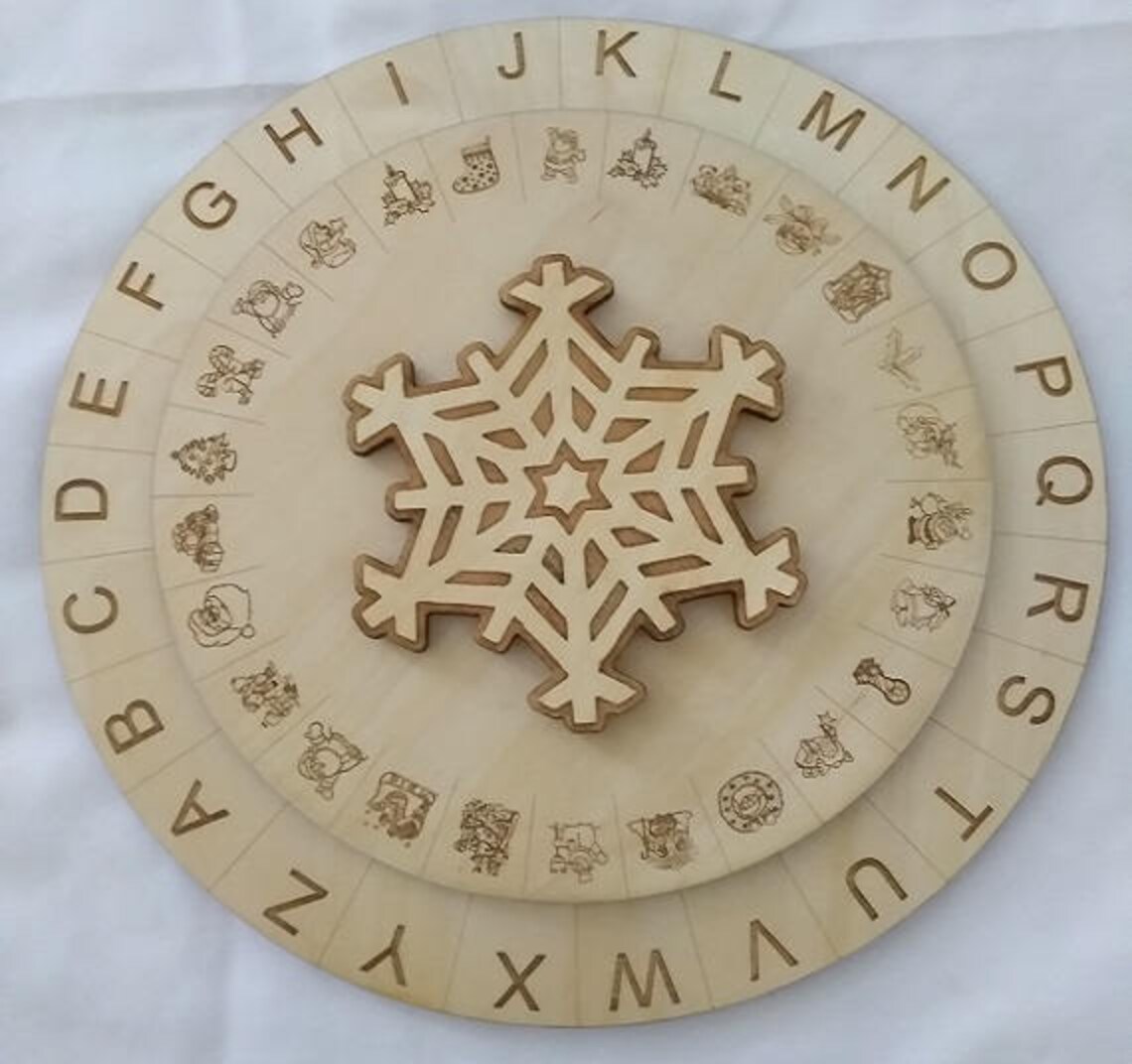 Christmas Themed Escape Room Cipher Cypher Wheel - Etsy